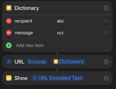 “shortcuts “ link with two variables r shortcuts