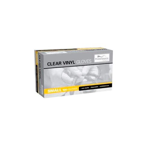 Bastion Gloves Clear Vinyl Lightly Powdered Various Sizes