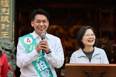 民進黨對左營楠梓一席的高度重視 蔡英文三度南下輔選李柏毅