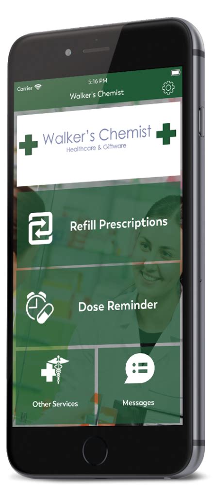 Mobile App Walkers Chemist