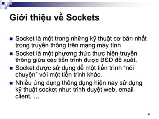 Bai Giang Lap Trinh He Thong Ch Lap Trinh Socket Pdf