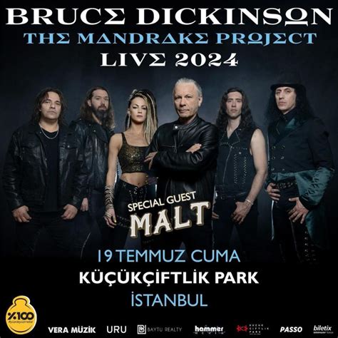 Event Bruce Dickinson 19072024 Istanbul KüçükÇiftlik Park Turkey