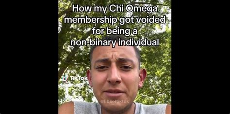 22 Year Old Man Admitted To Local Sorority Chapter On Non Binary