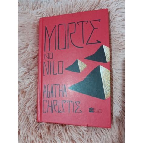 Morte No Nilo Agatha Christie Capa Dura Shopee Brasil