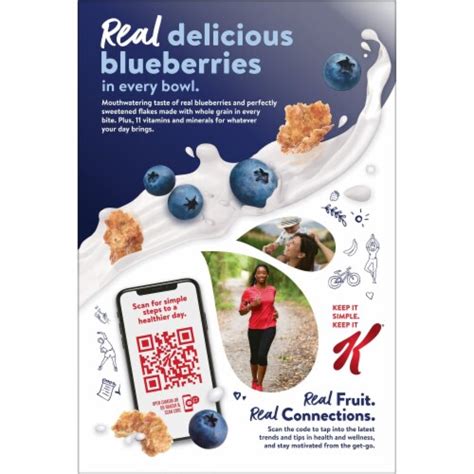 Kelloggs Special K Blueberry Cold Breakfast Cereal 116 Oz Pack Of 32