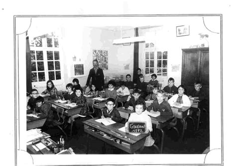 Photo De Classe De 1972 Ecole Primaire Copains Davant