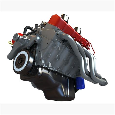 Chevrolet Zz 572 720r Big Block Deluxe Crate Engine 3d Model Download