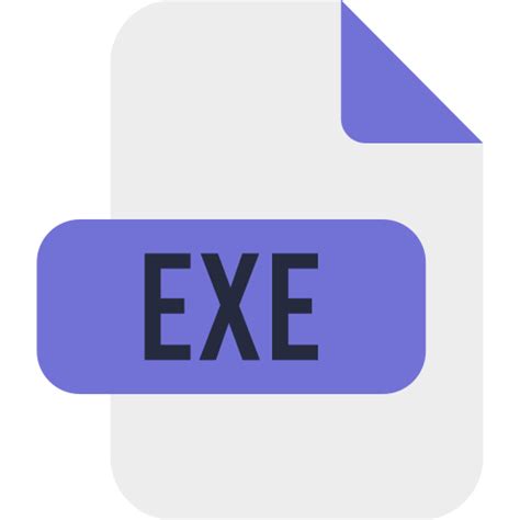 Exe Generic Color Fill Icon