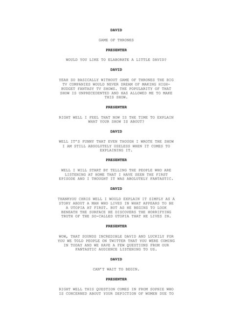 Radio Show Transcript Pdf