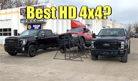 Which Is The Best New Heavy Duty X Truck Ford Tremor Vs Ram Power Wagon Vs GMC HD AT