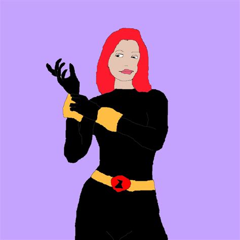 Black Widow Fixing Her Wrist Dart By Ill Greed On Deviantart