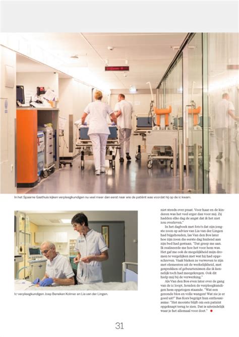 Het Parool 21 Januari Mens En Familiegerichte Zorg Op De Intensive