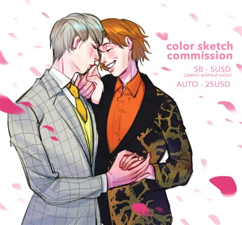 Colored Sketch Commission Ychcommishes