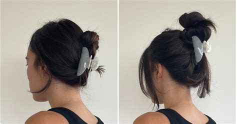 I Tried Tiktoks Double Bun Claw Clip Hack On Fine Hair Ps Beauty