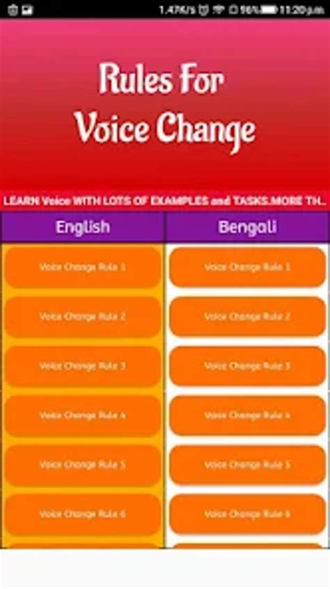 Active Voice Passive Voice Con For Android Download