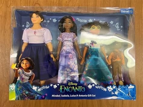Disney Encanto Walmart Exclusive 4 Doll Set Mirabel Isabela Luisa