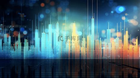 彩色商务金融数据分析背景图10背景图片免费下载 海报banner 高清大图 千库网 图片编号6483385