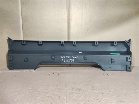 Parachoque Tampa Traseira Strada 2013 A 20 Working Original Parcelamento Sem Juros