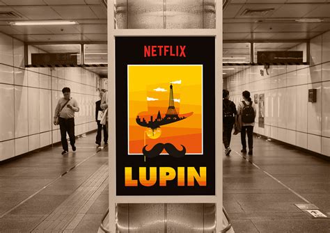 Lupin Posterbook Cover Behance Behance