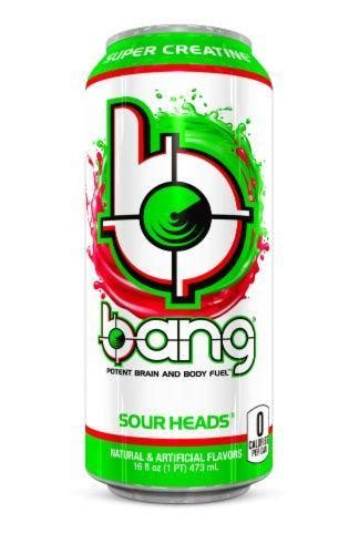 Boisson énergisante Bang — Têtes Aigres