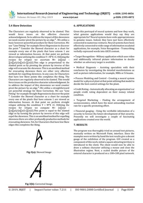 Irjet Optical Character Recognition Using Ann Pdf