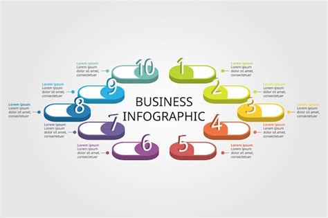 Premium Vector Step Number Chart Template For Infographic For