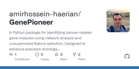 GitHub Amirhossein Haerian GenePioneer A Python Package For