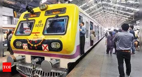 Mumbai AC Local Train Fare To Be Slashed By 50 Railway Minister