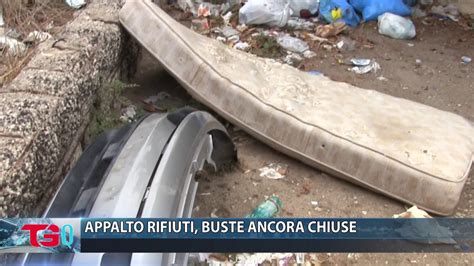 APPALTO RIFIUTI BUSTE ANCORA CHIUSE YouTube