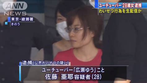 広瀬ゆう逮捕で年齢サバ読み・本名がバレる！すっぴんが別人？マスクなしの素顔公開