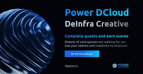 Power Dcloud Deinfra Creative Incentivized Campaign For Creatives And Influencers