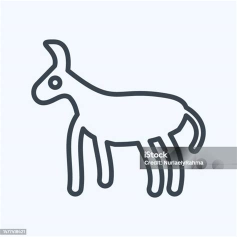 아이콘 당나귀 가축 기호와 관련이 있습니다 심플한 디자인 편집 가능 간단한 그림 갈기에 대한 스톡 벡터 아트 및 기타 이미지 갈기 귀여운 그림자 Istock