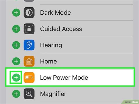 How To Add Low Power Mode To IPhone Control Center