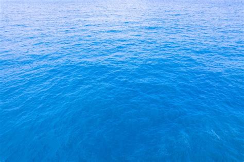 Premium Photo Sea Surface Aerial Viewbird Eye View Photo Of Blue