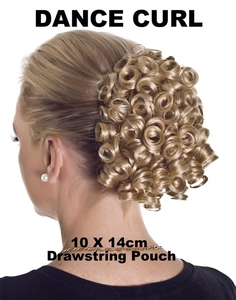 Dance Curl Bun Dancers Hairpiece
