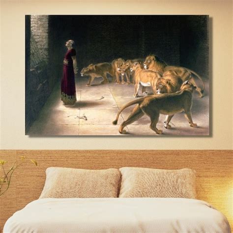 Daniel And The Lion Etsy