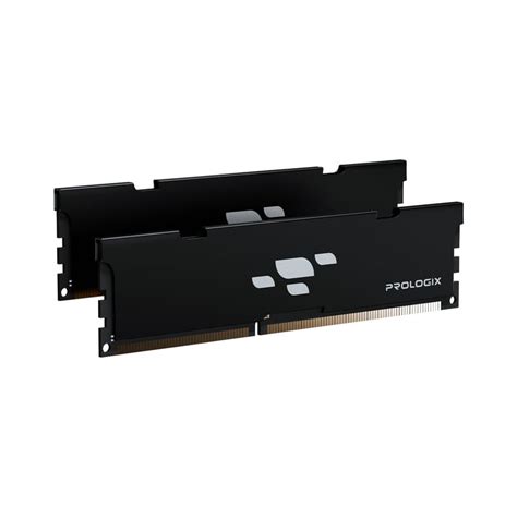 Модуль пам`ятi Ddr4 2x8gb 3200 Prologix Black Pro16gb3200b4k купити в