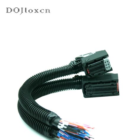 Set P Delphi Ecu Connector Auto Pc Tábla Aljzat Teljes Csap Vezetékkel Pigtail Dcm A