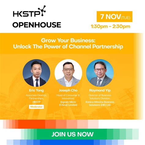 Hkstp Partnerships On Linkedin Hkstpopenhouse Innovation Startup