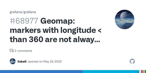 Geomap Markers With Longitude