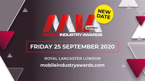 Mobile Industry Awards 2020 Moving To New September Date Techradar