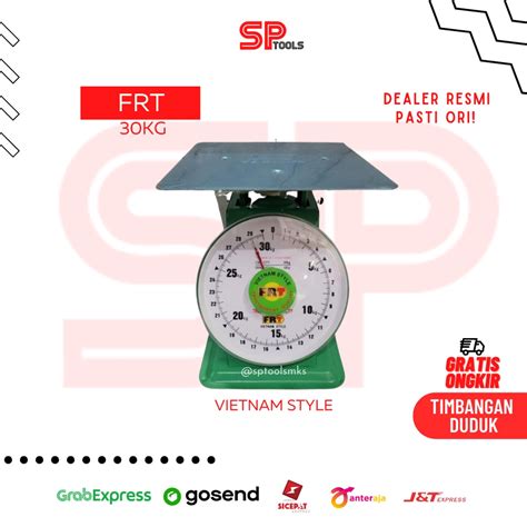 Jual TIMBANGAN DUDUK 30KG ANALOG JARUM KUE BUAH SAYUR FRT MODEL
