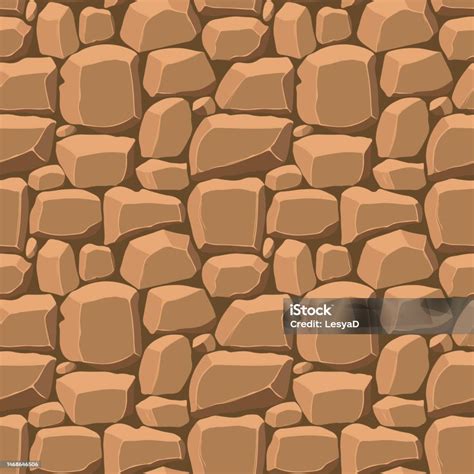 만화 게임 질감 바위 흙 및 지상 표면 원활한 패턴 게임 자산 벽 및 환경 배경 개체 그룹에 대한 스톡 벡터 아트 및 기타 이미지 개체 그룹 고적 고체 Istock