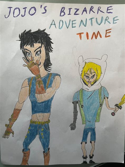 Jojos Bizarre Adventure Time By Alexgcall On Deviantart