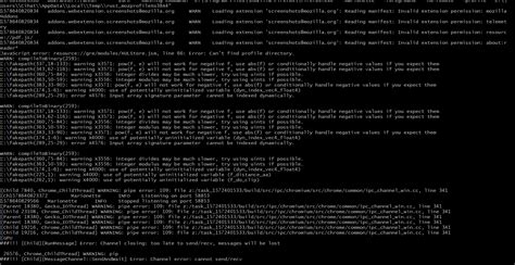 stdout is spammed with c fakepath warnings integer divides may be