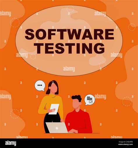 Text Sign Showing Software Testing Business Showcase Investigation
