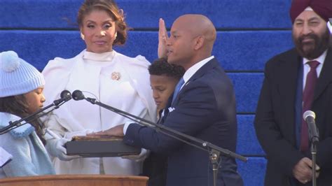 Wes Moore Sworn In As Marylands First Black Governor