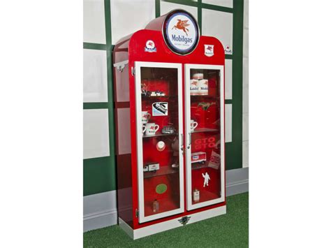Mobilgas Display Case At Fran And Ron Greens Verde Classics Museum