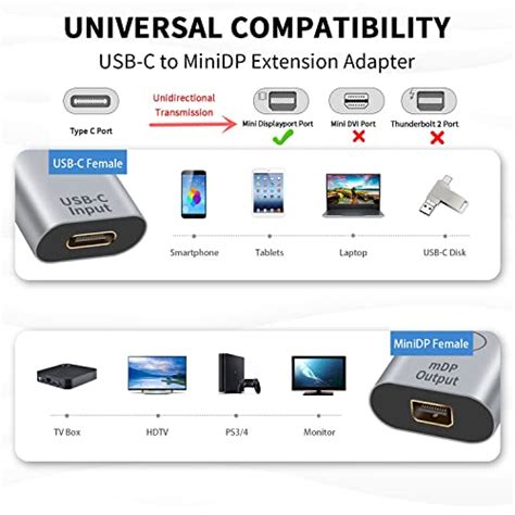 Maximize Your Display With The Duttek USB C To Mini DP Adapter Electronikz