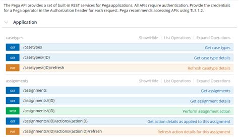 Pega API For Pega Platform 8 1 Pega
